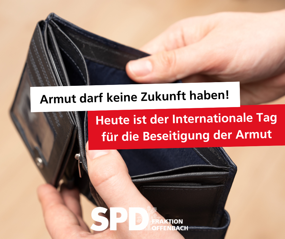Heute ist der Internationale Tag für die Beseitigung der Armut - SPD ...
